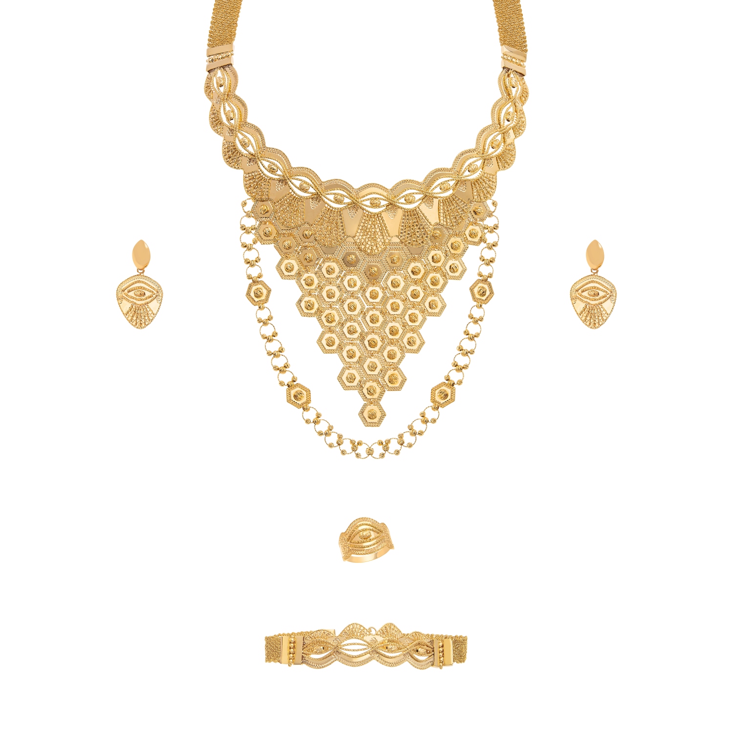 21K Traditional Gold Set
