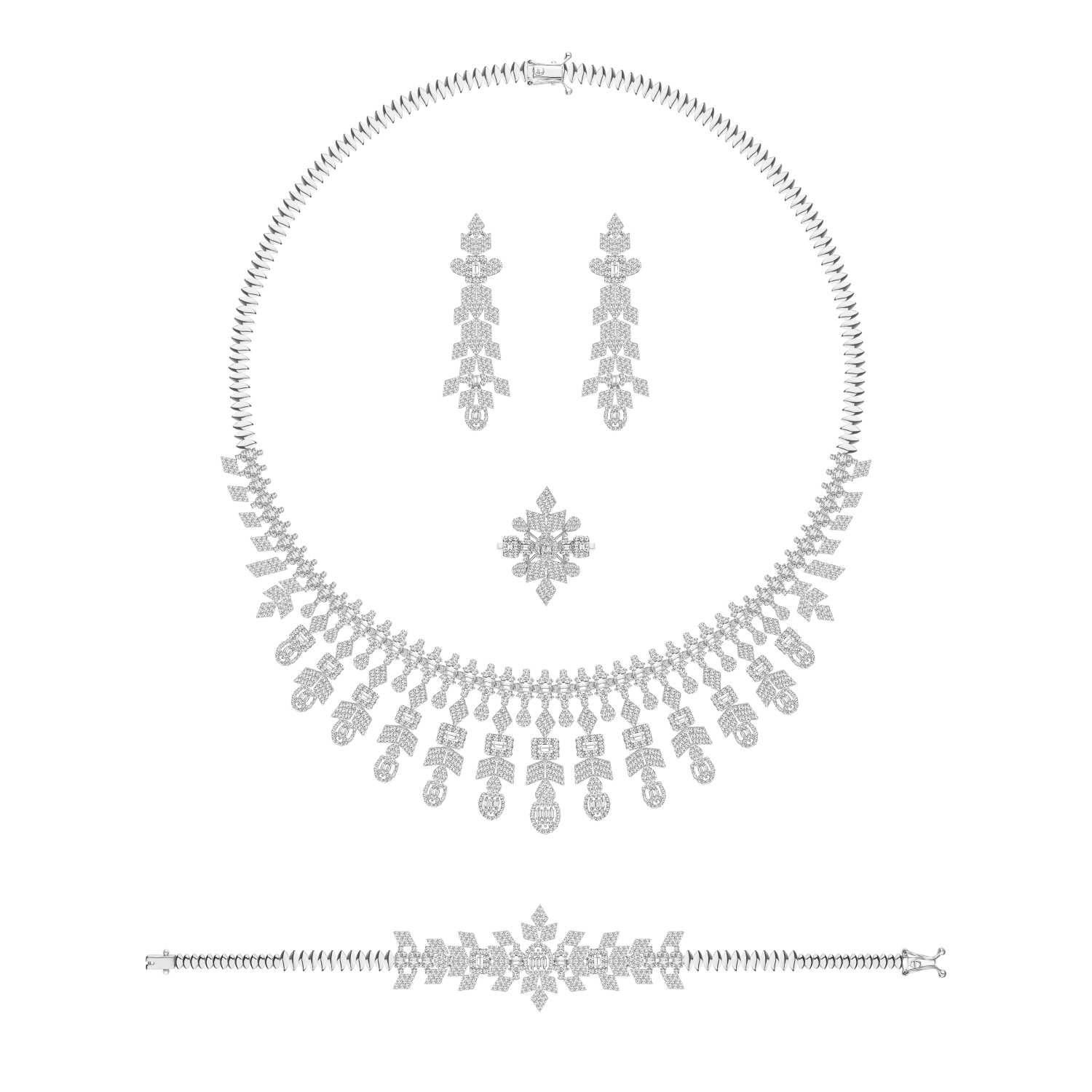 18K Gold Set - Al Romaizan
