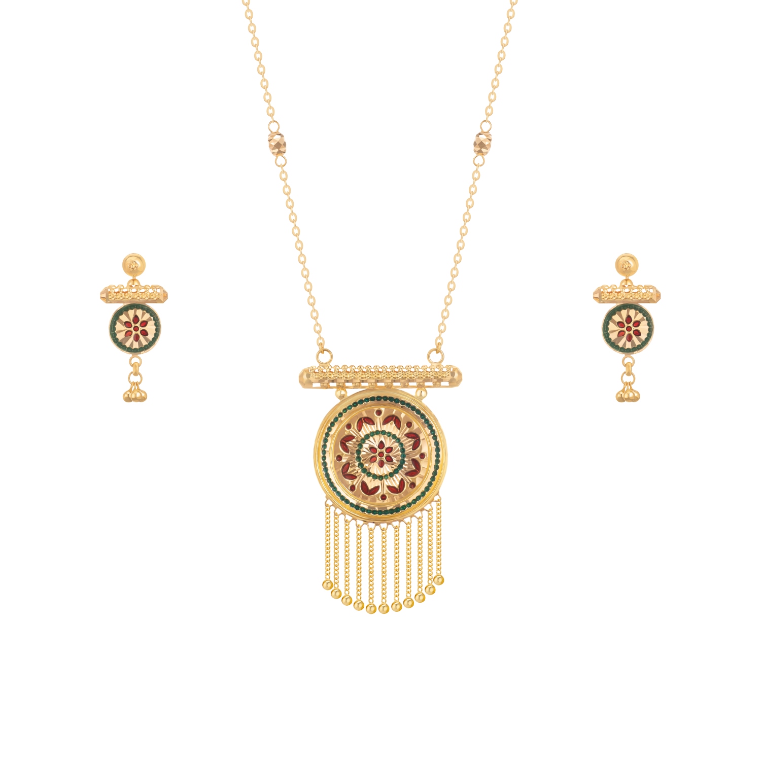 21K Traditional Gold Set - Al Romaizan