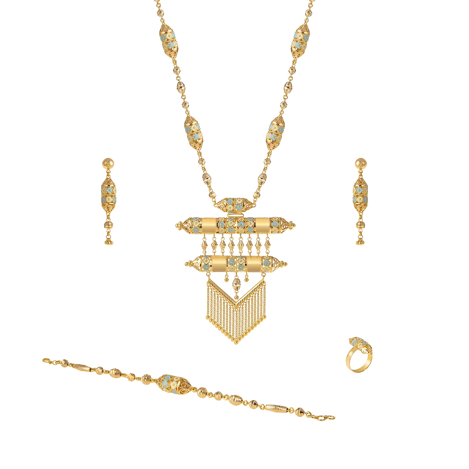 21K Traditional Gold Set