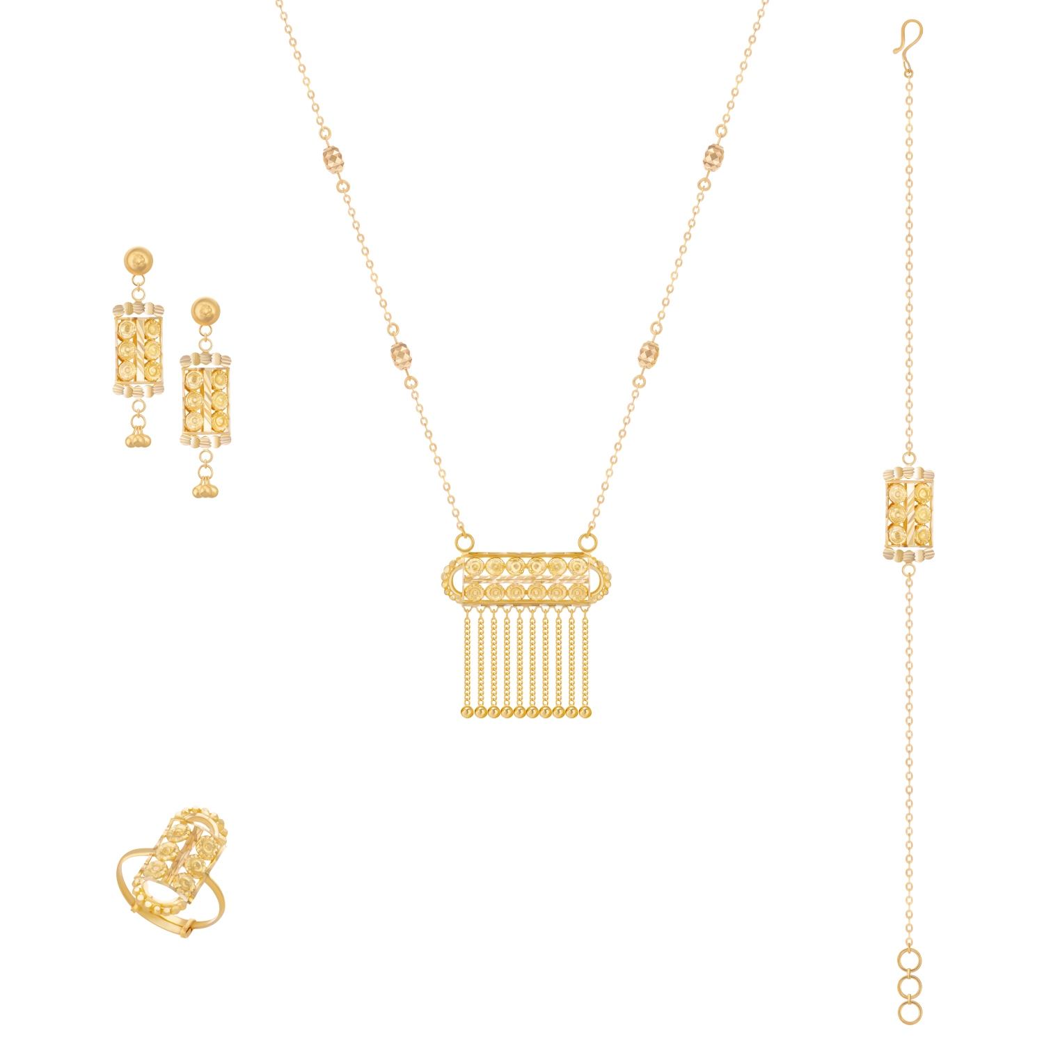 21K Traditional Gold Set