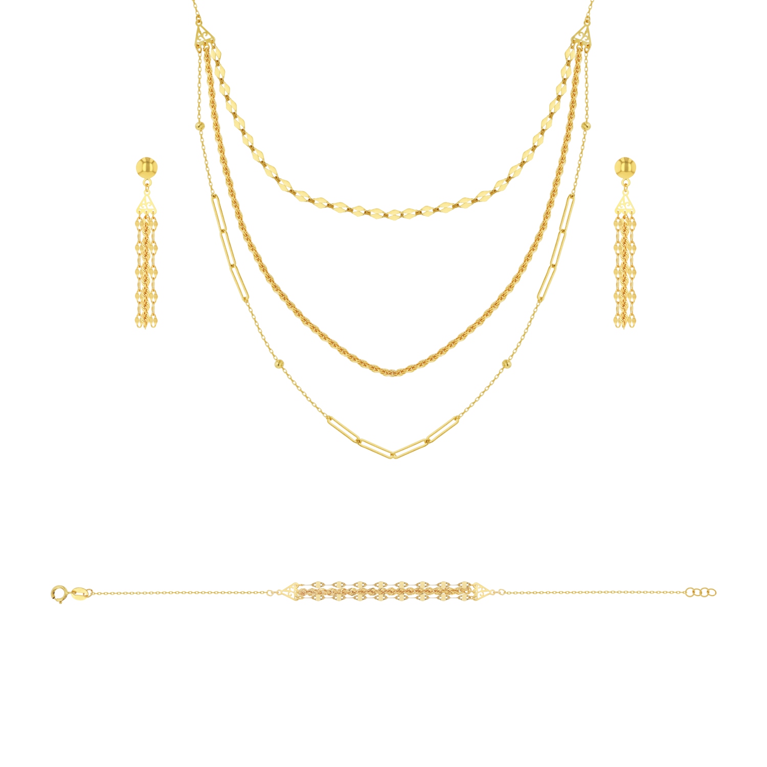 21K Gold Set - Al Romaizan