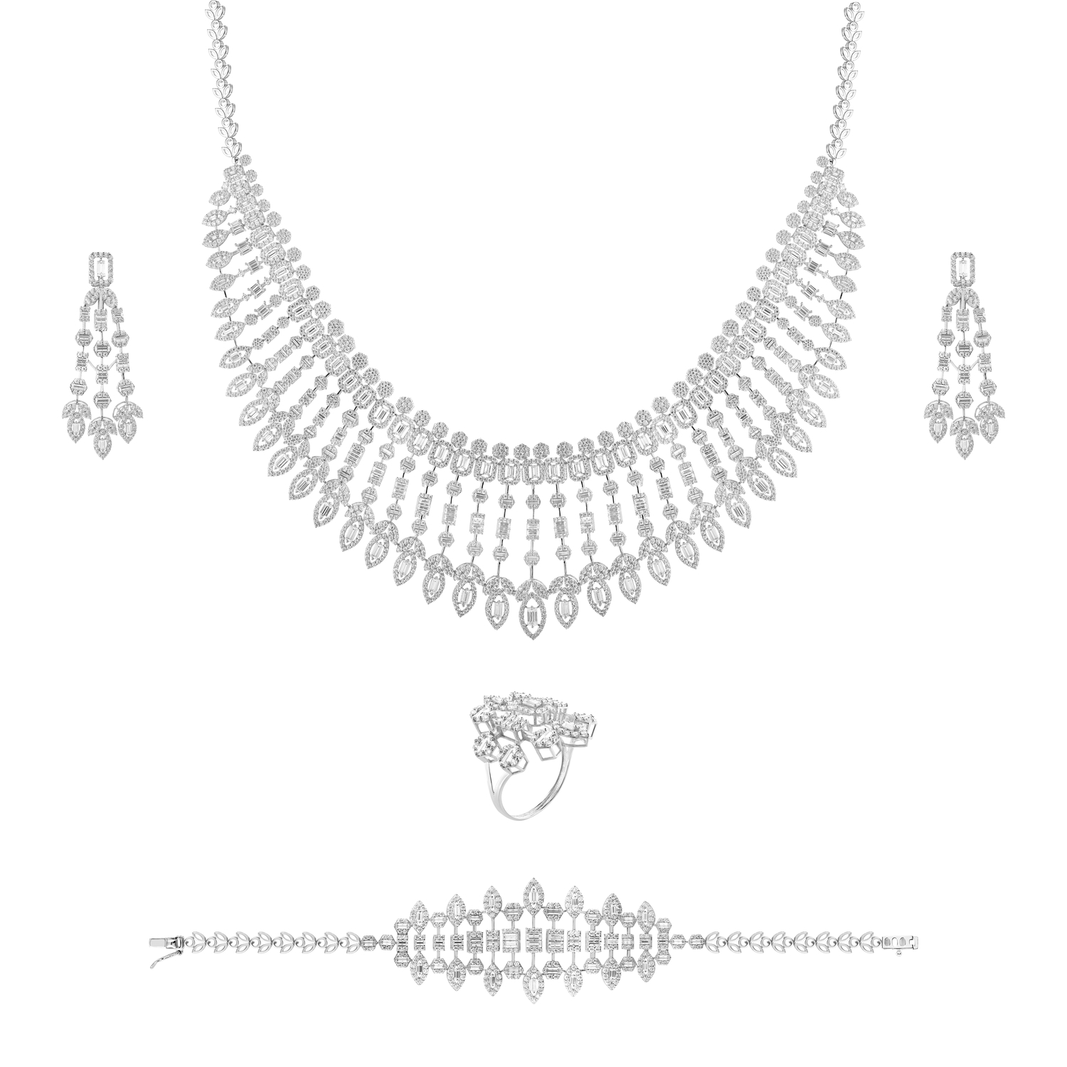 Whisper Tulip 18K Gold Gem Set - Al Romaizan