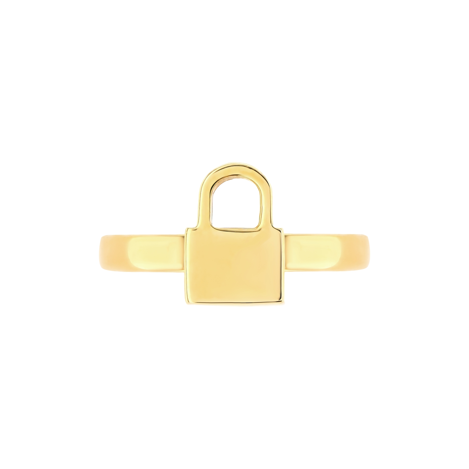 21K Gold Lock Charm Gold Set