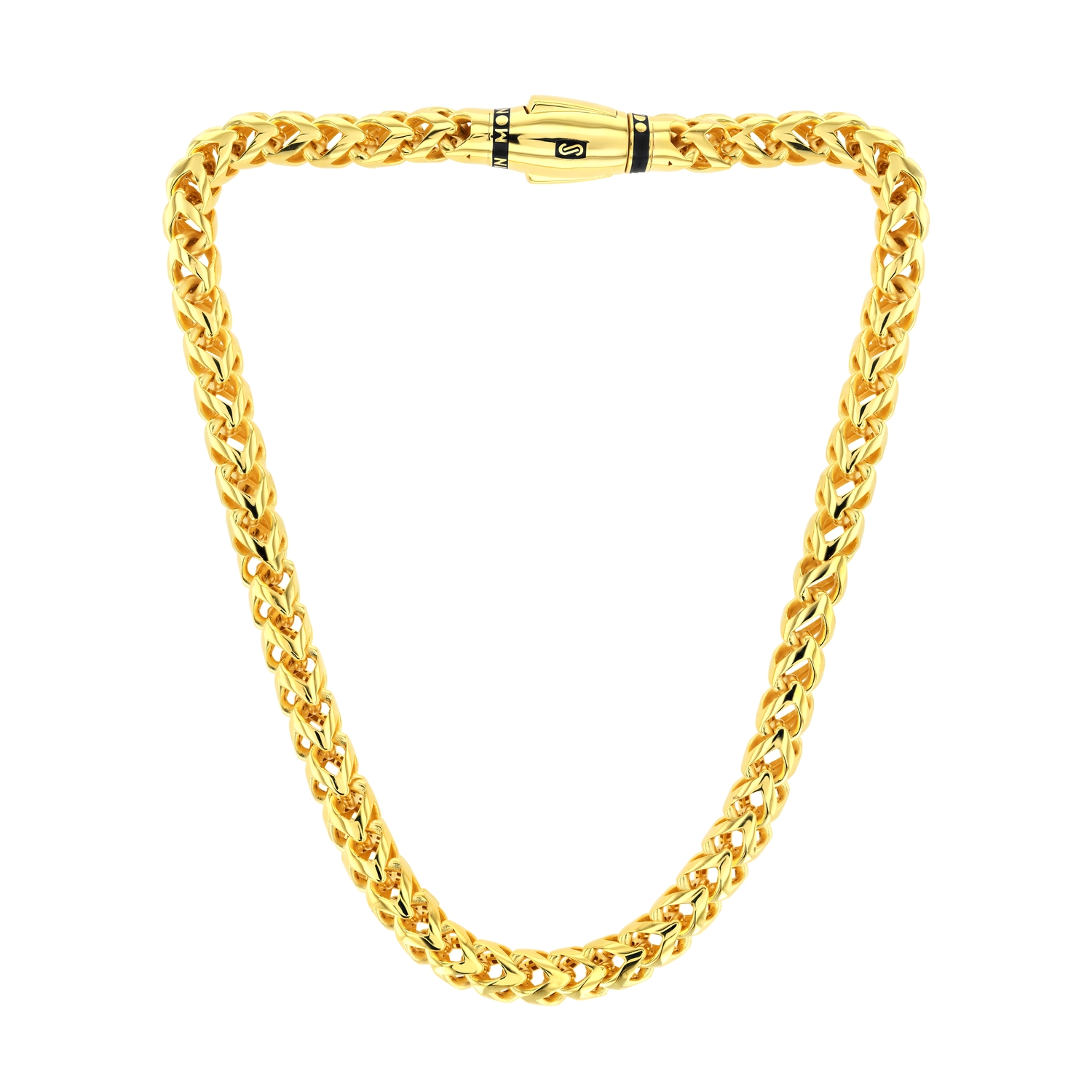 21K Rondo Gold Necklace - Al Romaizan