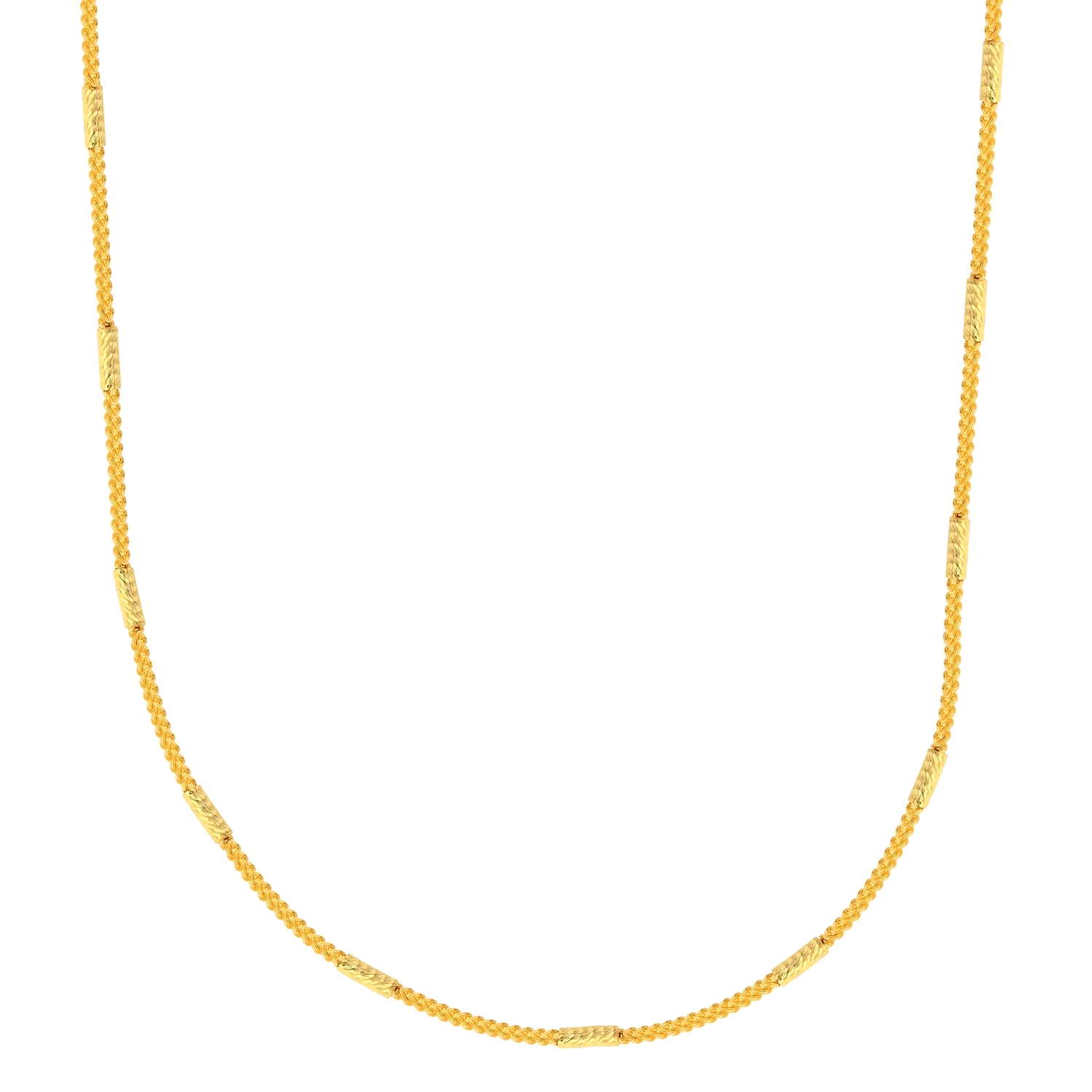 EternaLux 21K Gold Venetian Chain - Al Romaizan