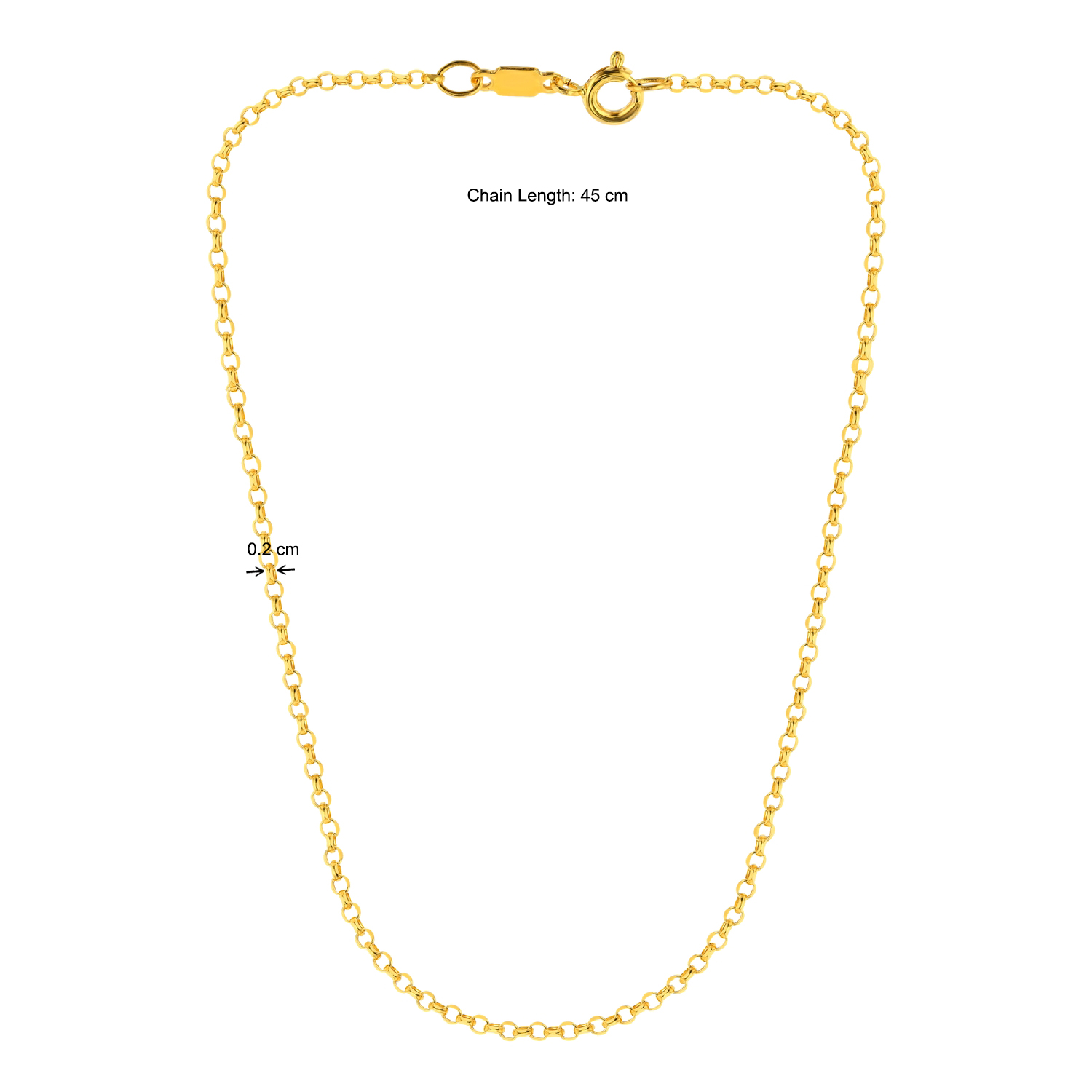 21K Grace Gold Chain
