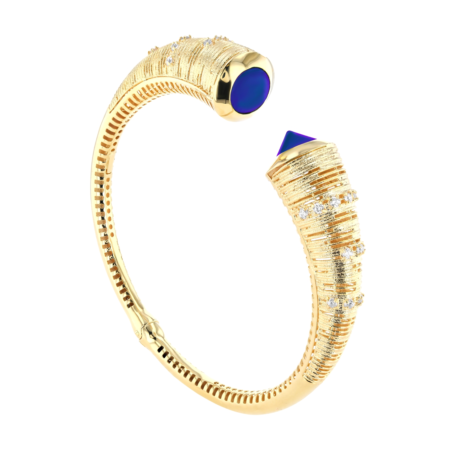 18K Slim Claws Gold Bracelet Set