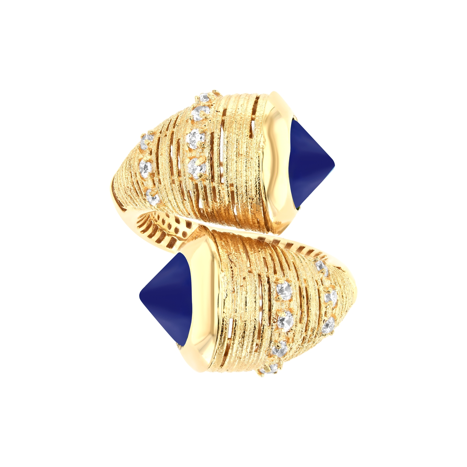 18K Slim Claws Gold Bracelet Set