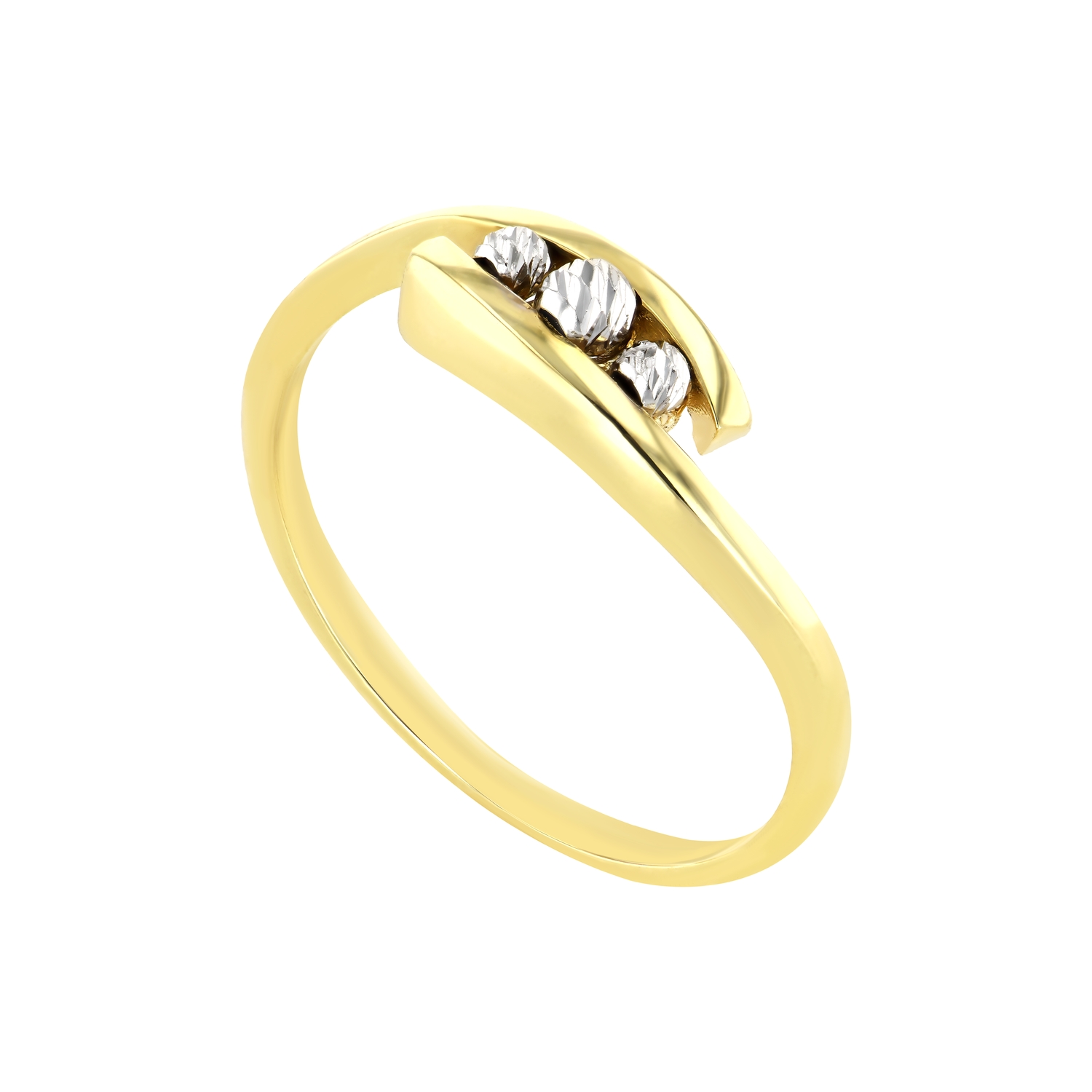 18K Triad Embrace Gold Ring - Al Romaizan