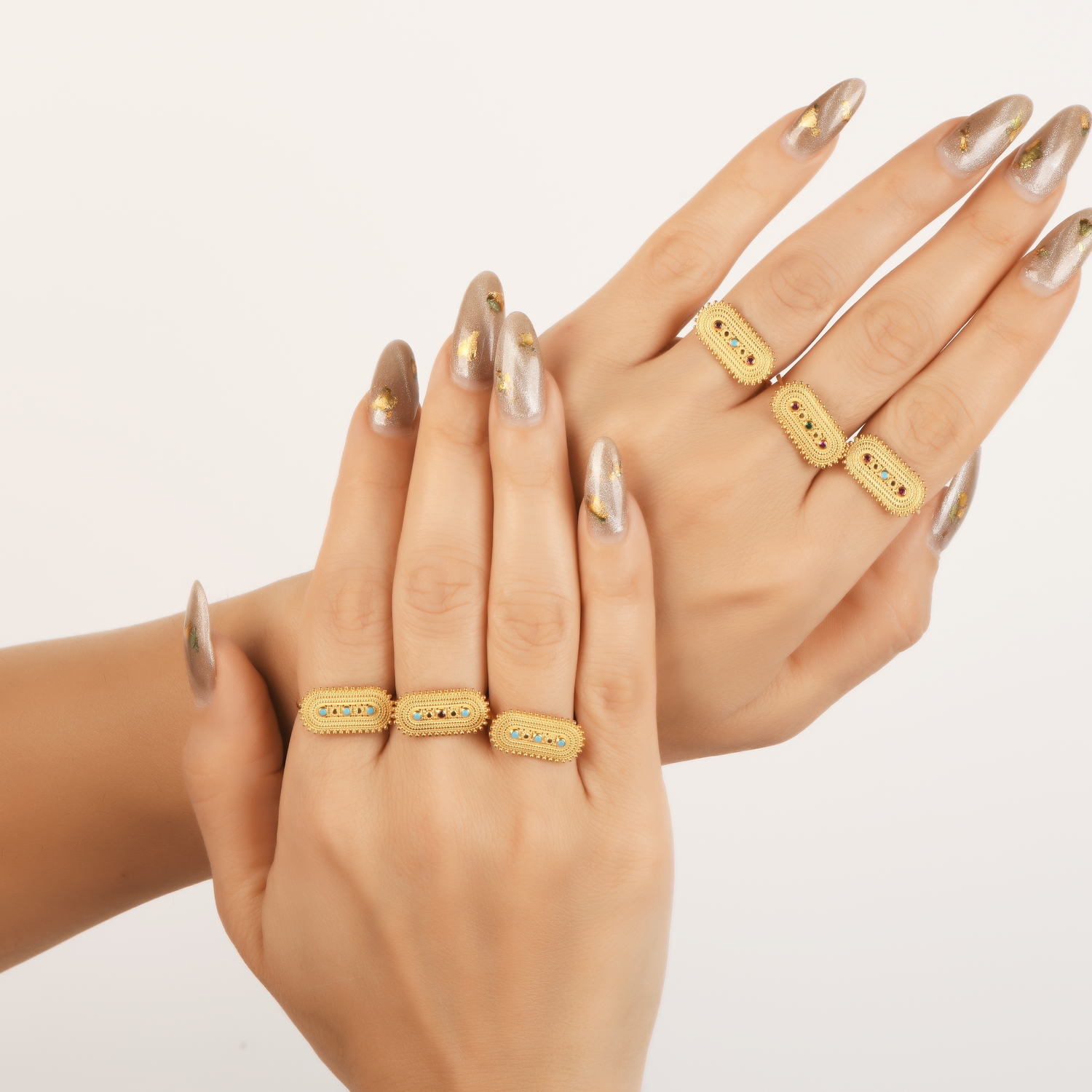 Zarafa 21K Traditional Gold Ring