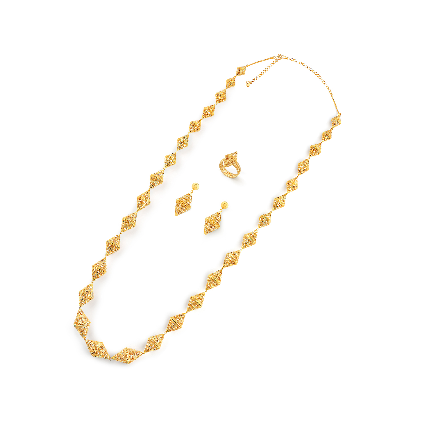 21K Traditional Splendor Gold Set - Al Romaizan