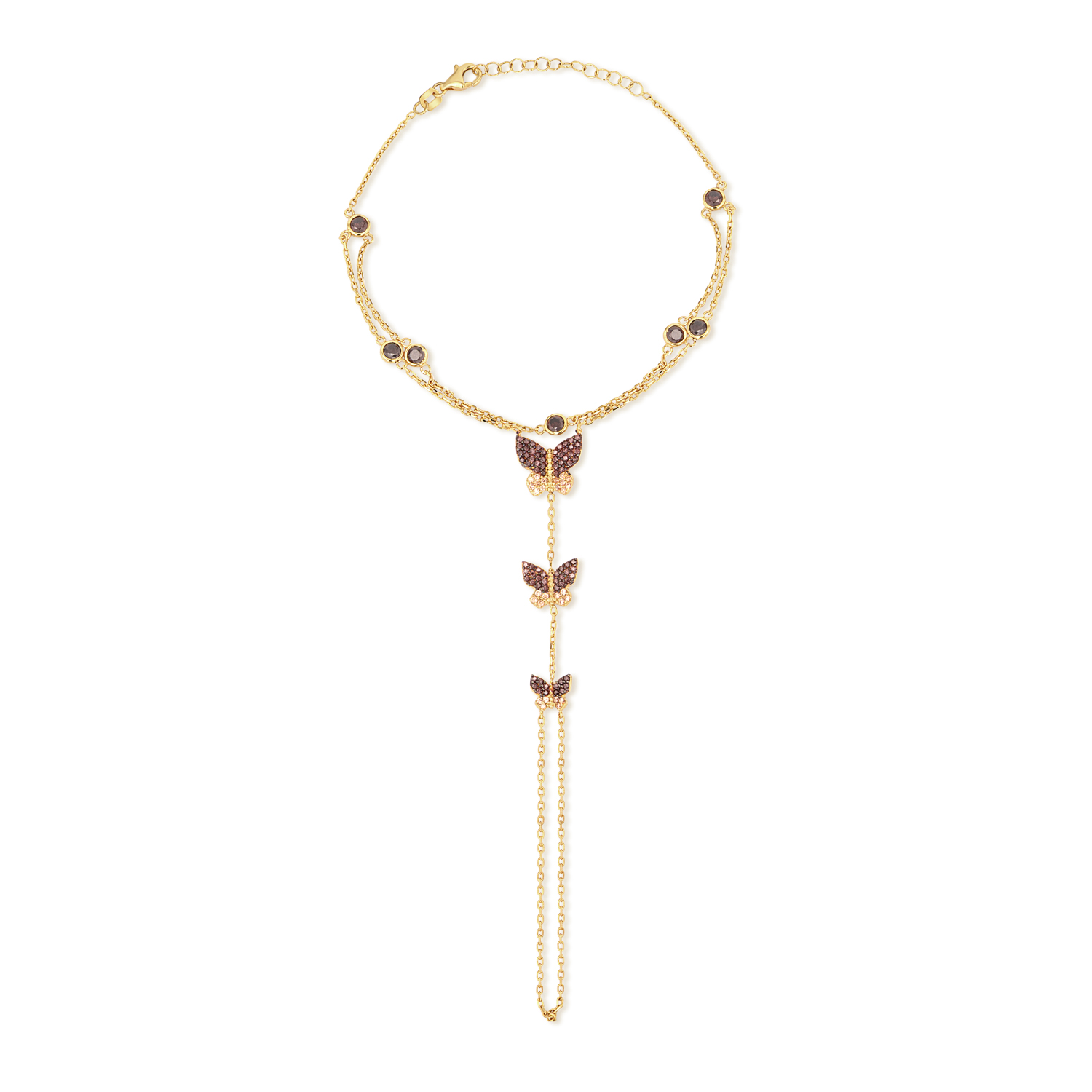 21K Monarch Gold Ring Bracelet - Al Romaizan