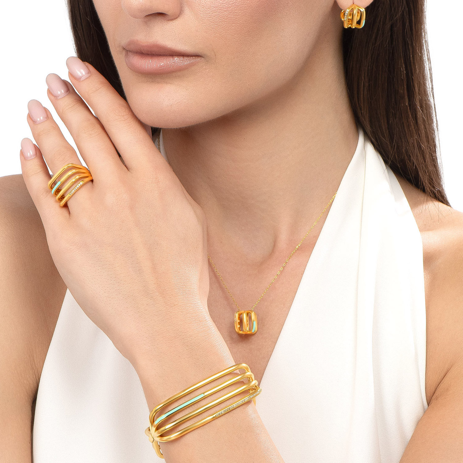 21K Golden Hour Gold Set - Al Romaizan