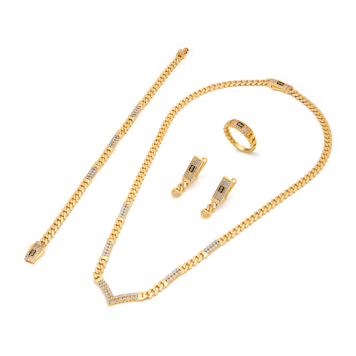21K Monaco Tirena Gold Set - Al Romaizan