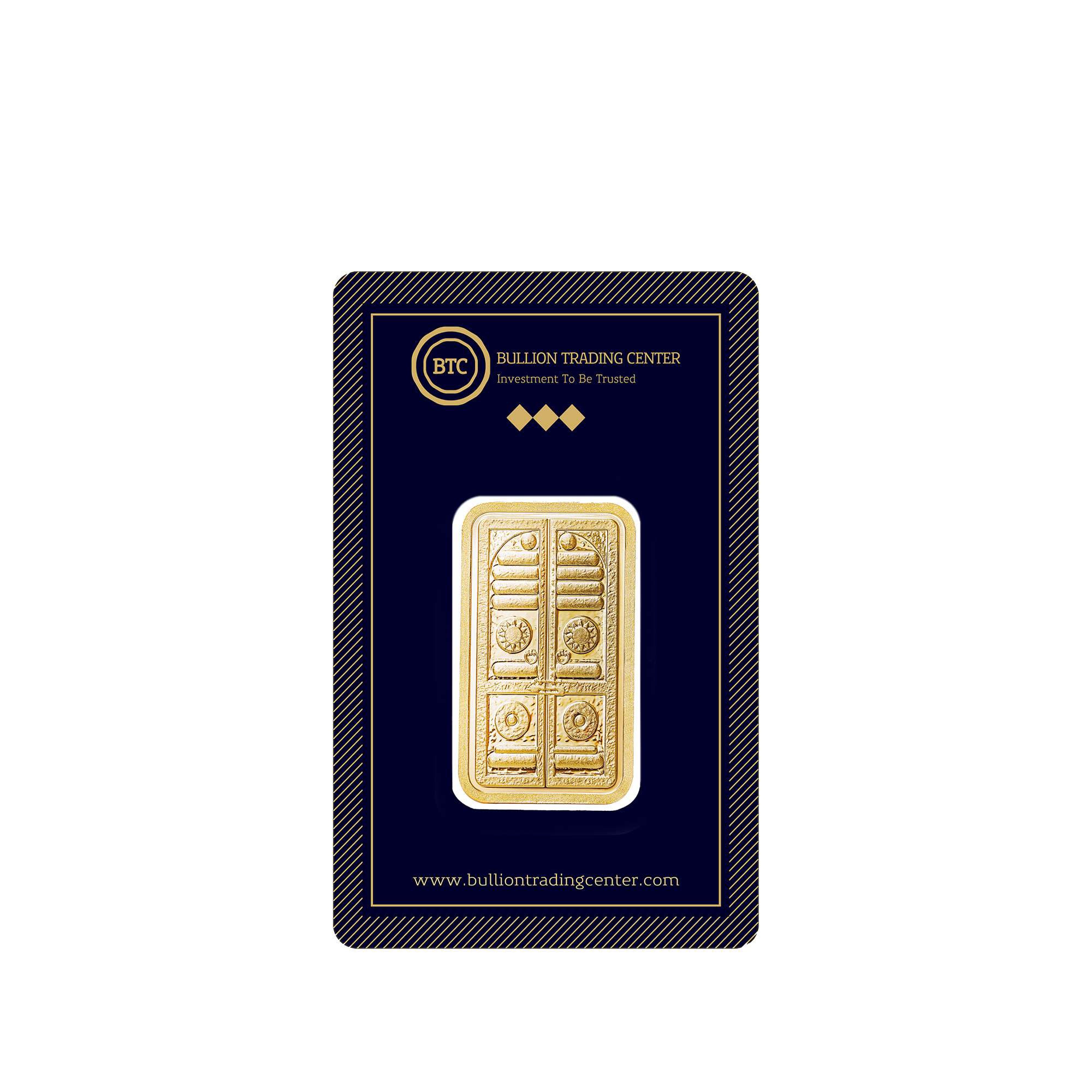 24K Door of the Kaaba Gold Ingot - Al Romaizan