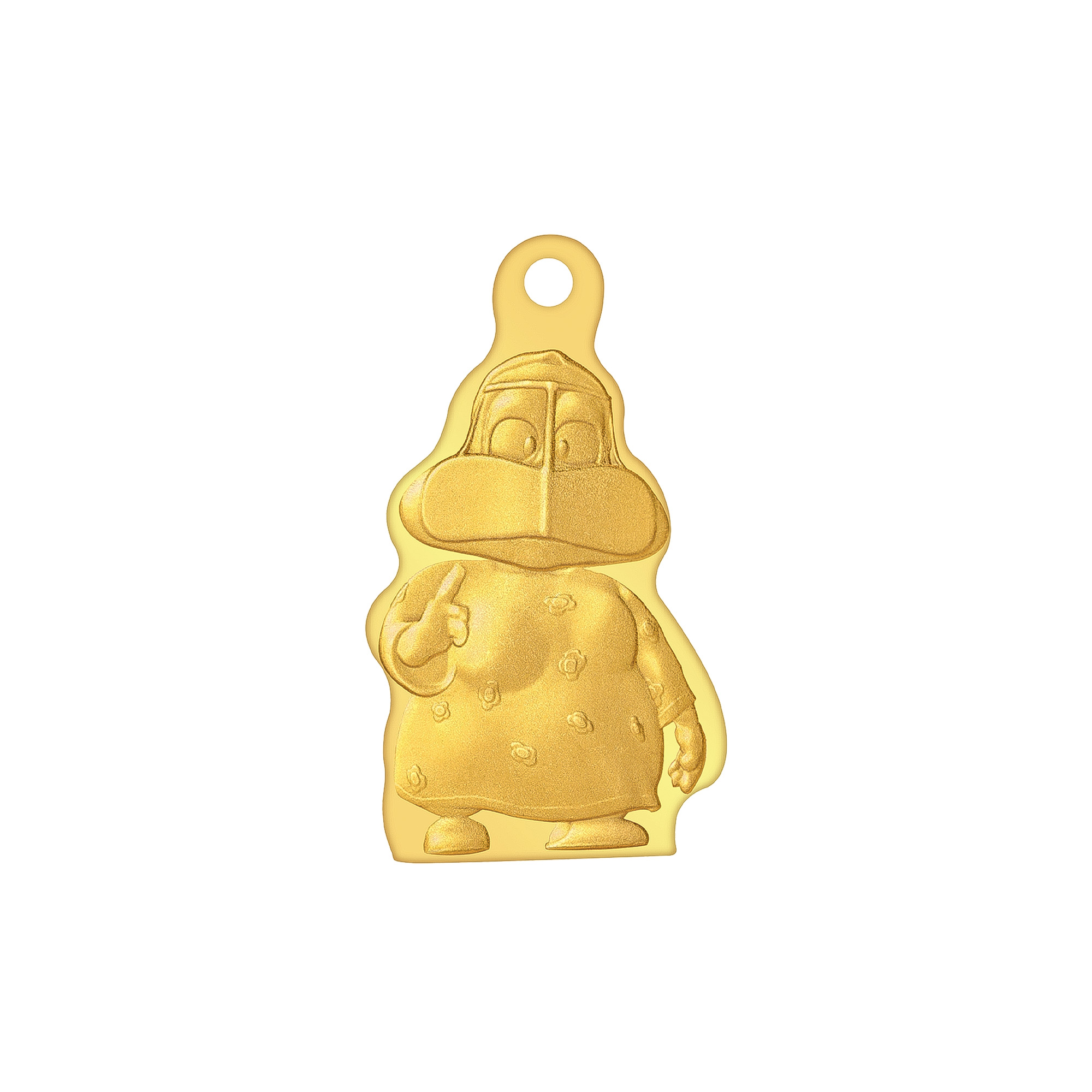 24K Um Saloom Freej Collectible Pendant - Al Romaizan